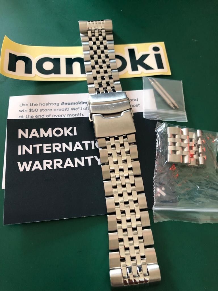 Seiko turtle beads of rice jubilee bracelet by Namoki (free delivery ...