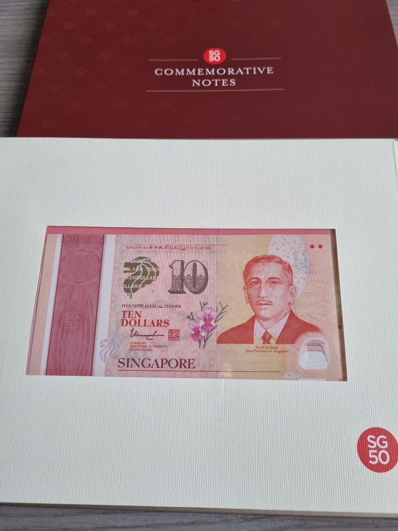 SG50 Commemorative notes, Hobbies & Toys, Memorabilia & Collectibles ...