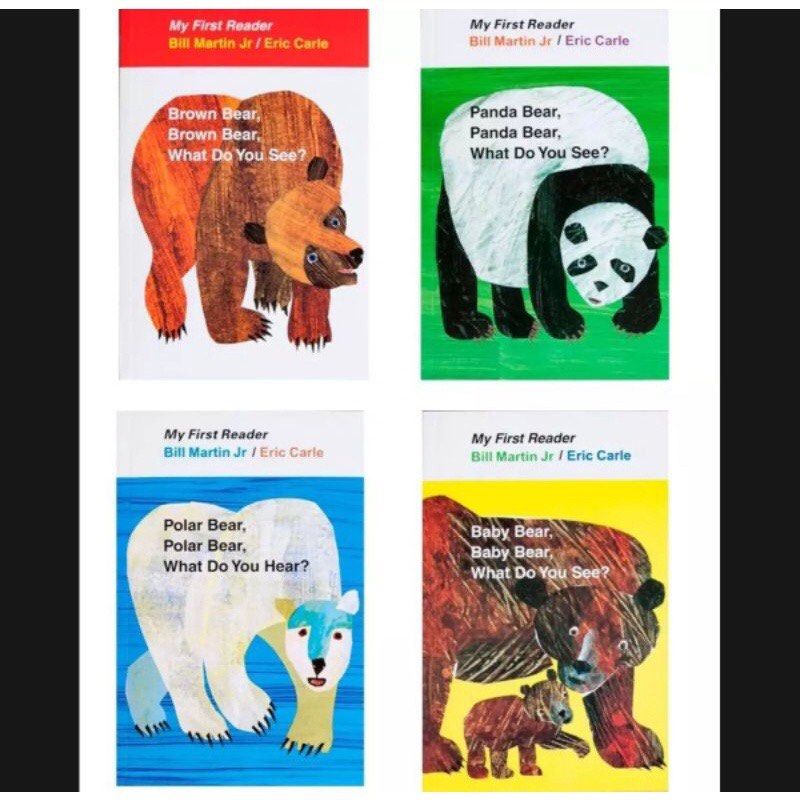 [SG SELLER] Eric Carle Brown Bear Collection Box Set (4 Board Books ...