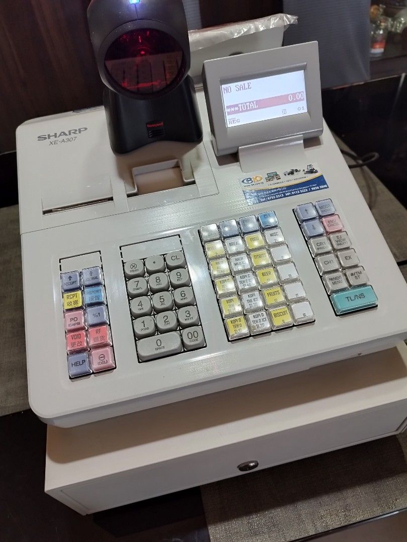 Sharp Cash Register for Small Businesses, Computers & Tech, Office ...