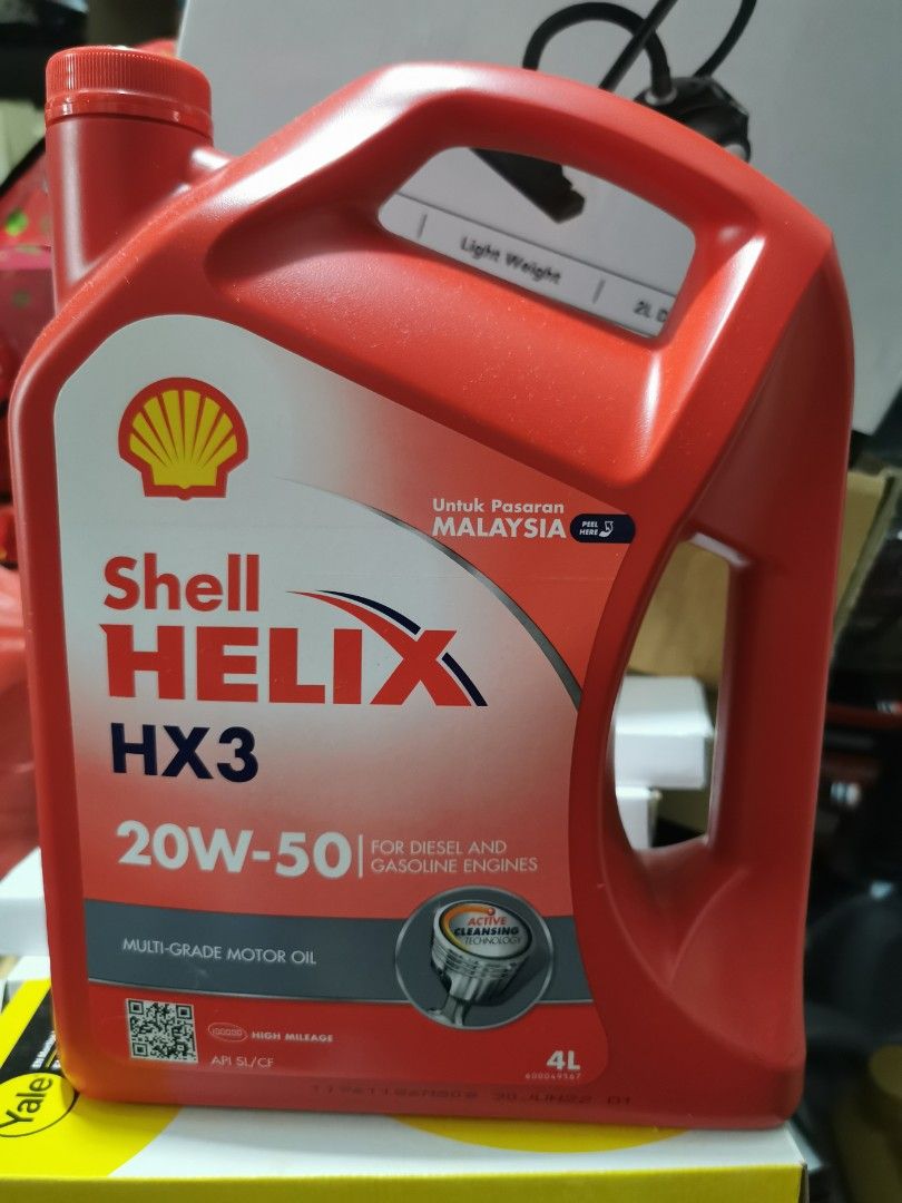 Shell helix hx3 four litres engine oil, Car Accessories, Accessories on ...