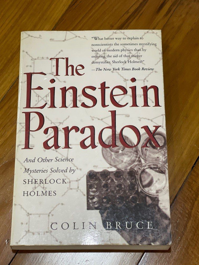 Sherlock Holmes The Einstein Paradox, Hobbies & Toys, Books & Magazines ...