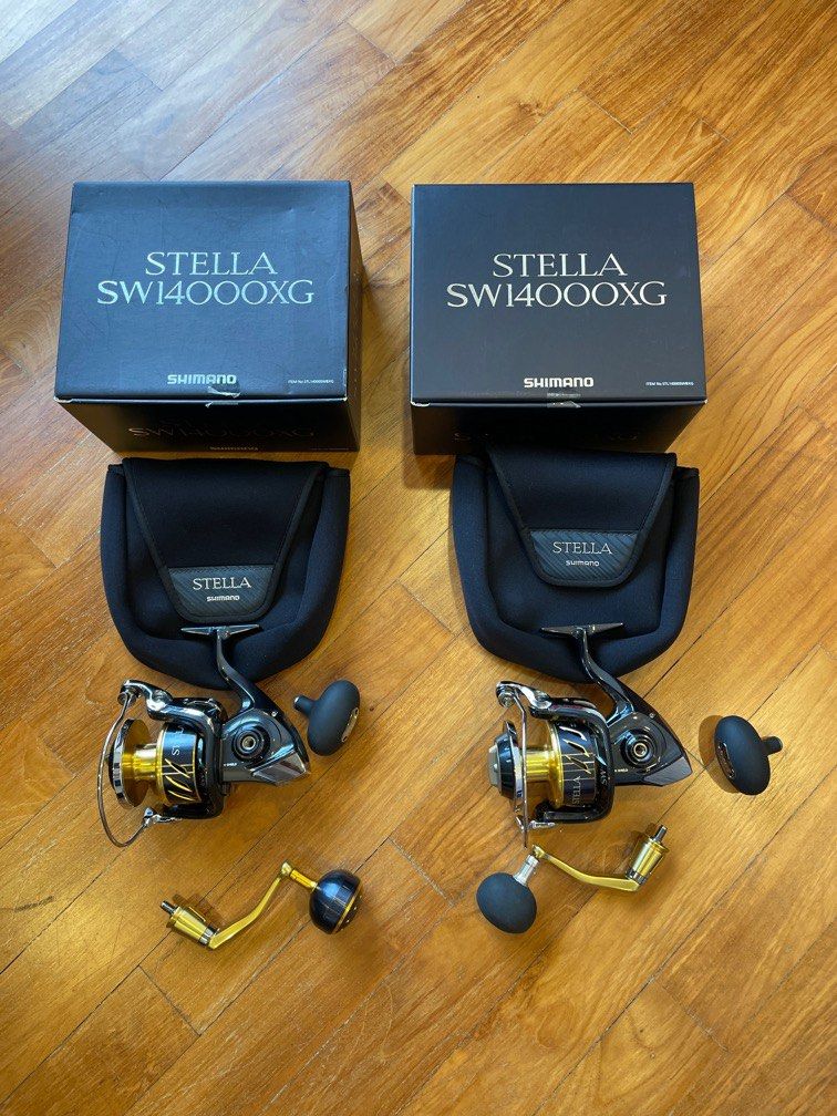 SHIMANO STELLA SW 14000 XG FISHING REELS, Sports Equipment, Fishing on Carousell
