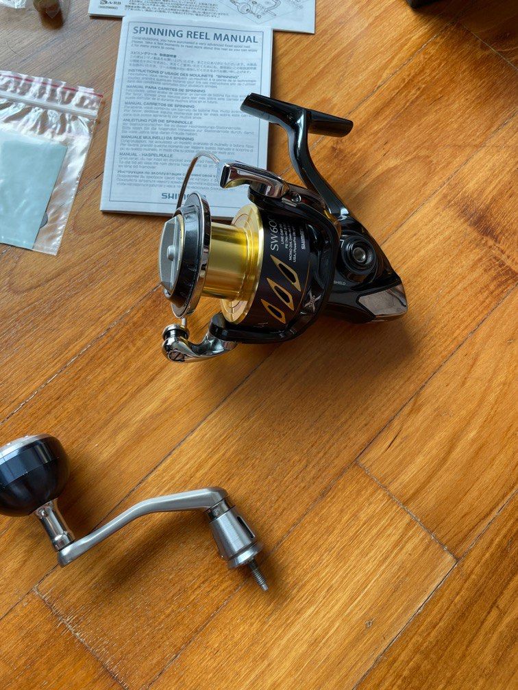 SHIMANO STELLA SW 6000 HG FISHING REEL, Sports Equipment, Fishing on Carousell