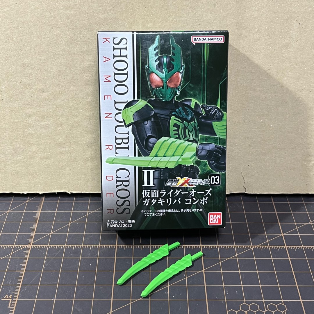 Shodo XX Double Cross 3 - Kamen Rider OOO (Each RM45 with weapon ...