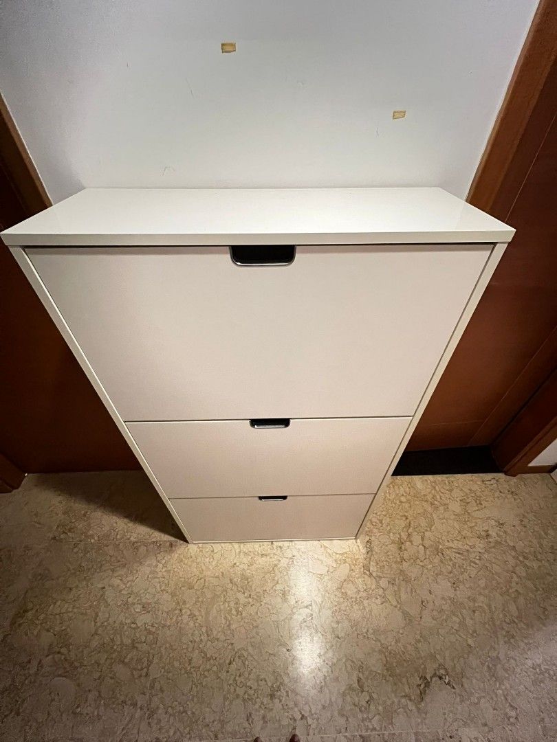 Shoes cabinet IKEA STALL, Furniture & Home Living, Furniture, Shelves, Cabinets & Racks on Carousell