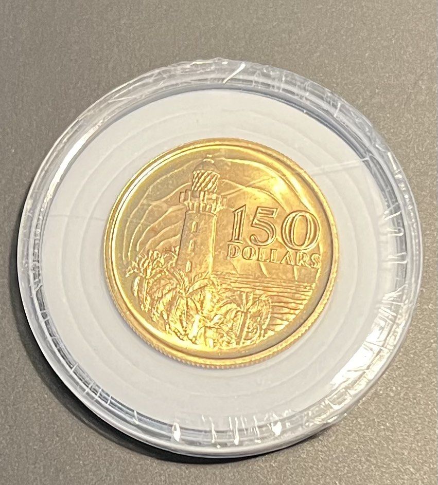 Singapore 150 Dollars Gold coin 24.88g, Hobbies & Toys, Memorabilia ...