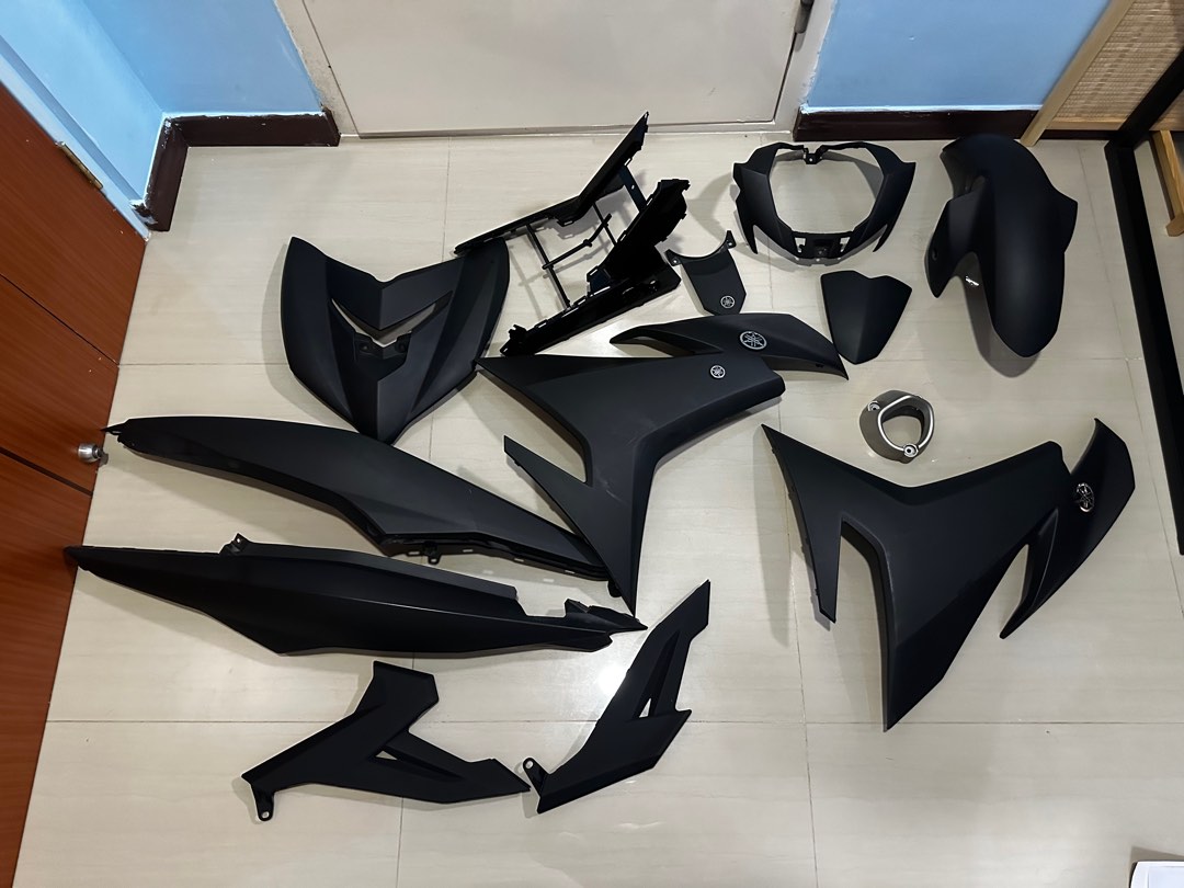 SNIPER T150 V2 COVERSET (MATTE) (ORI), Motorcycles, Motorcycle ...