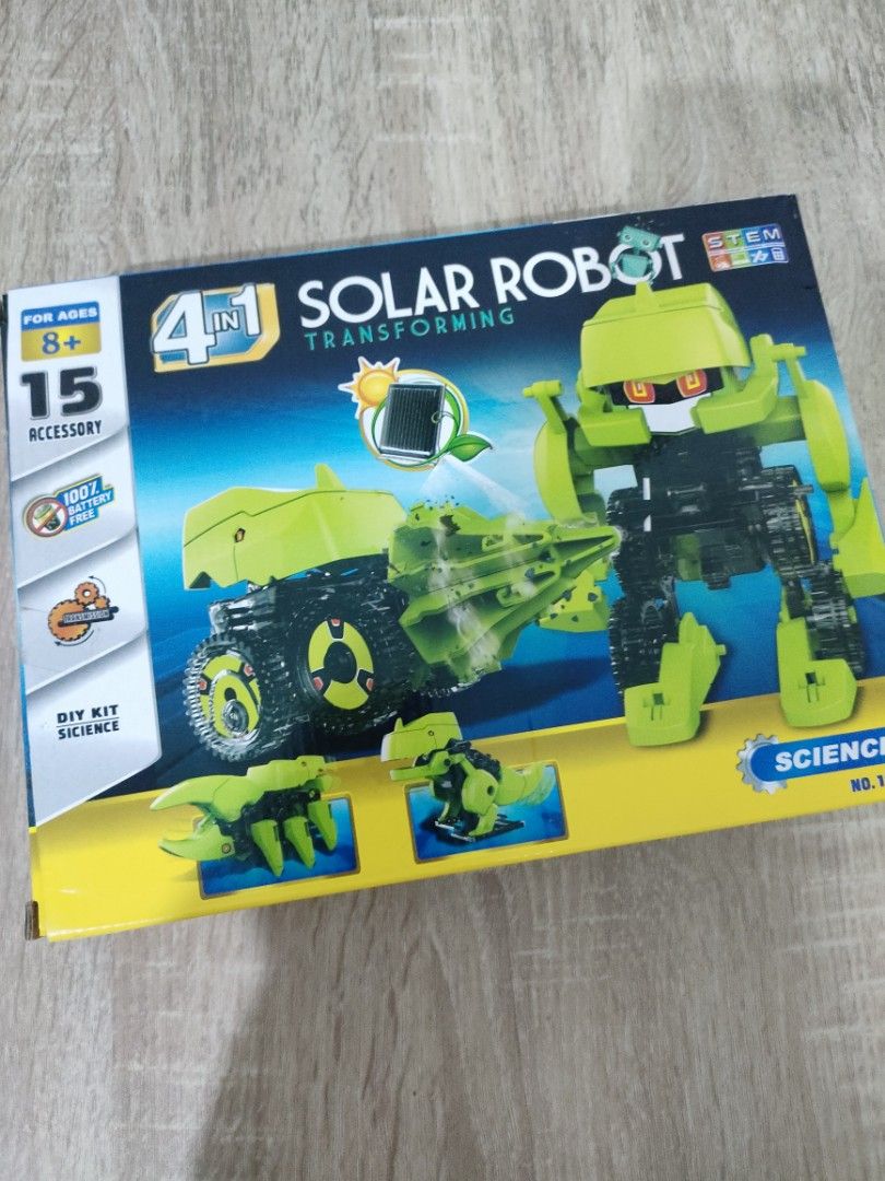 Solar Robot diy mechanic, Toys & Collectibles, Mainan di Carousell