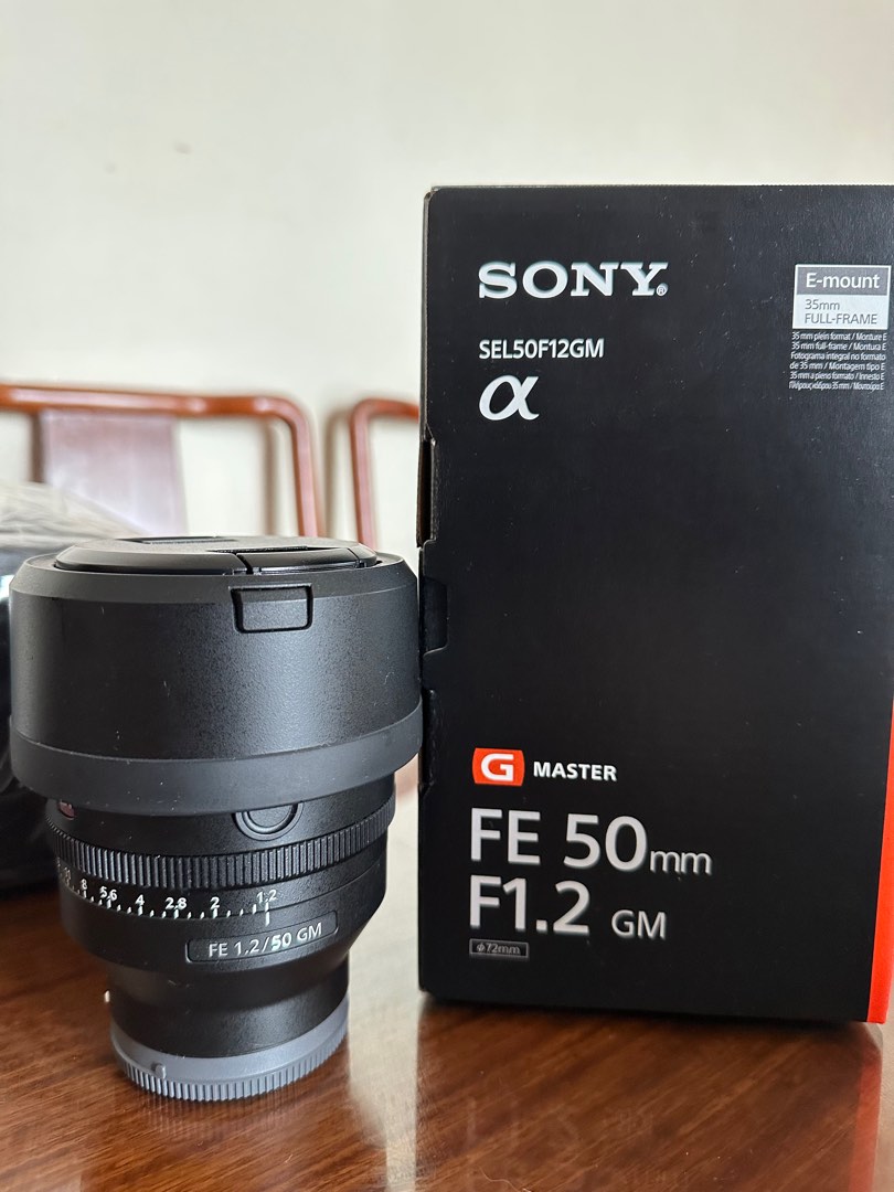 Sony G Master GM 50mm f1.2, Photography, Lens & Kits on Carousell