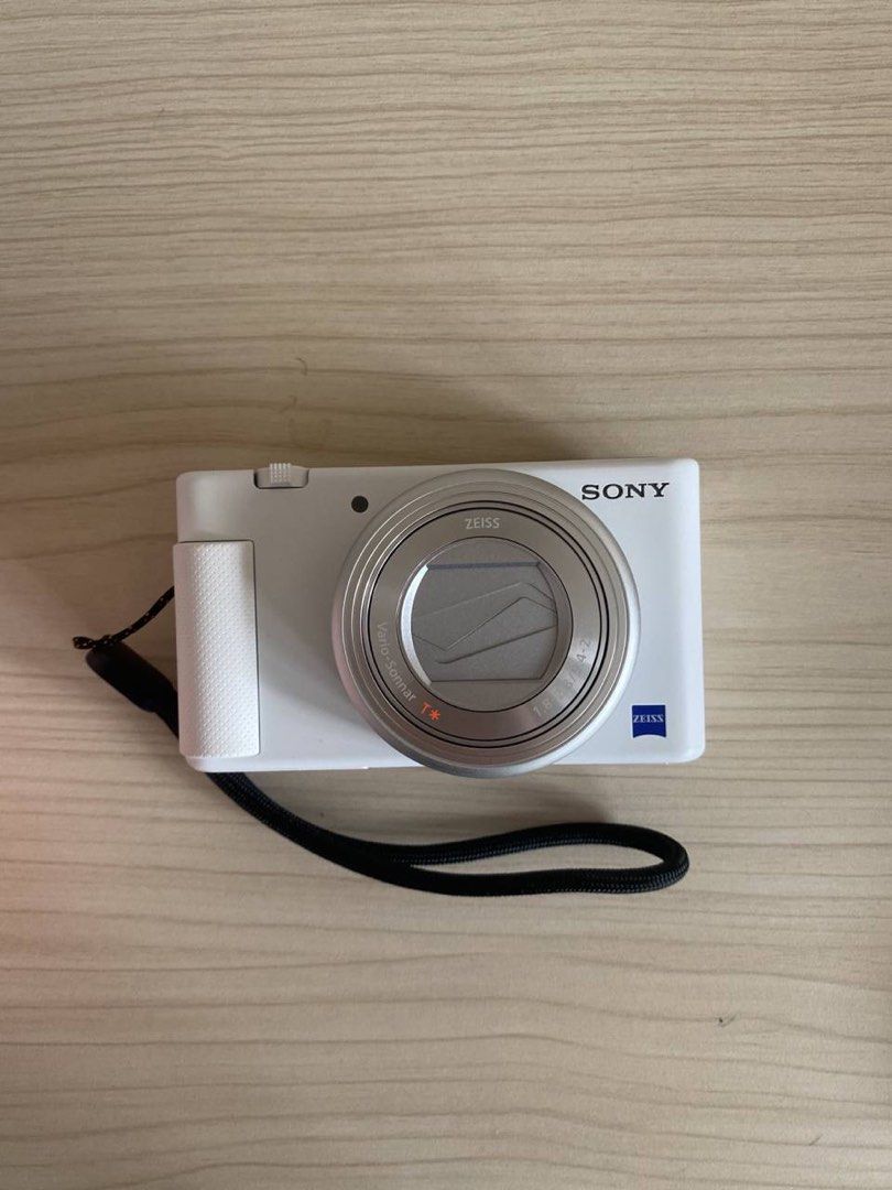 Sony ZV-1 White, Photography, Cameras on Carousell