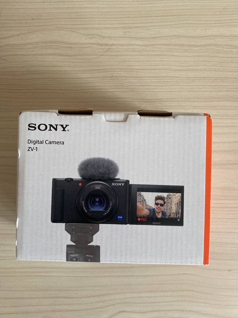 Sony ZV-1 White, Photography, Cameras on Carousell