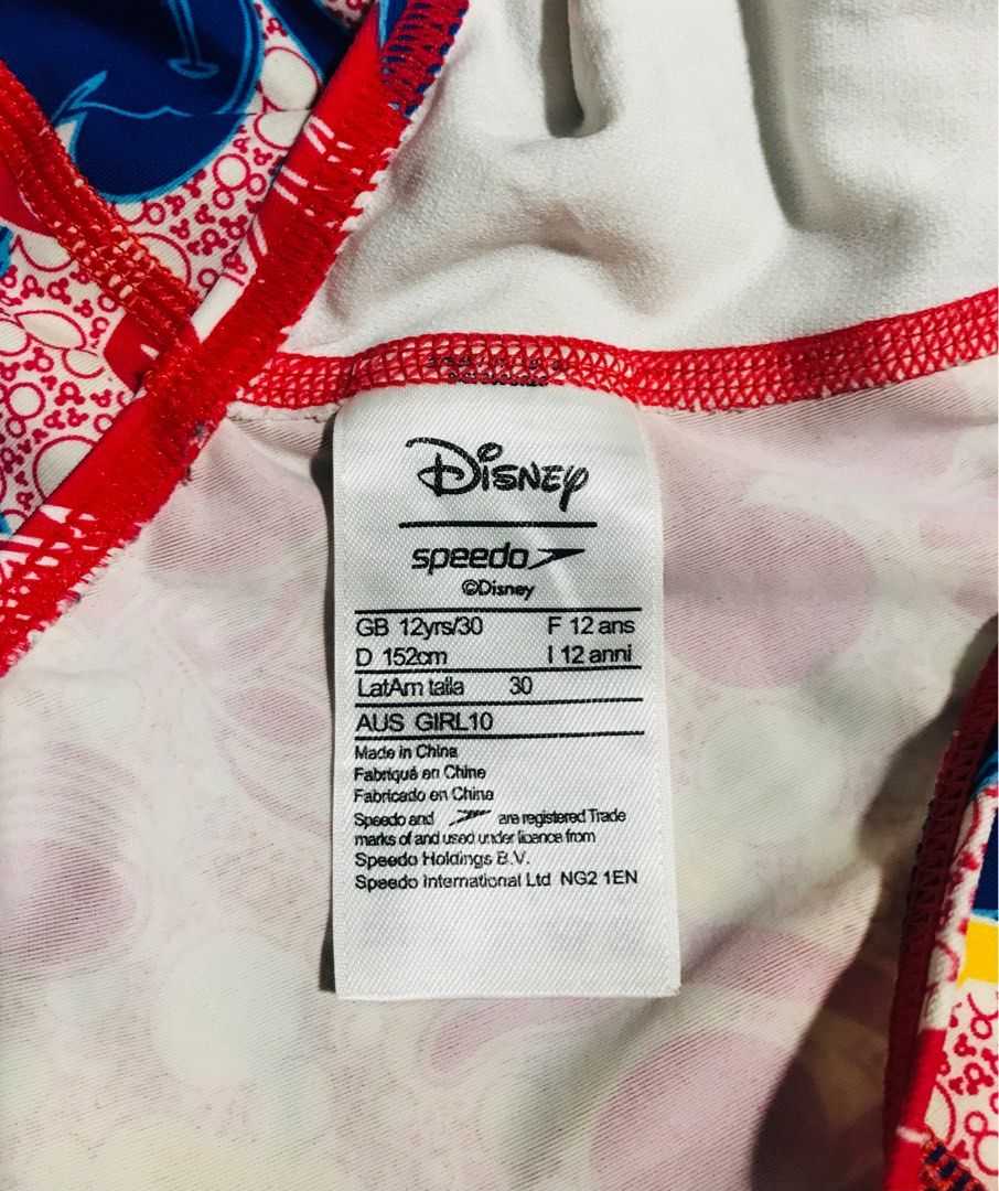 Speedo Girl's Disney Mickey Mouse Swimsuit - Multicoloured on Carousell