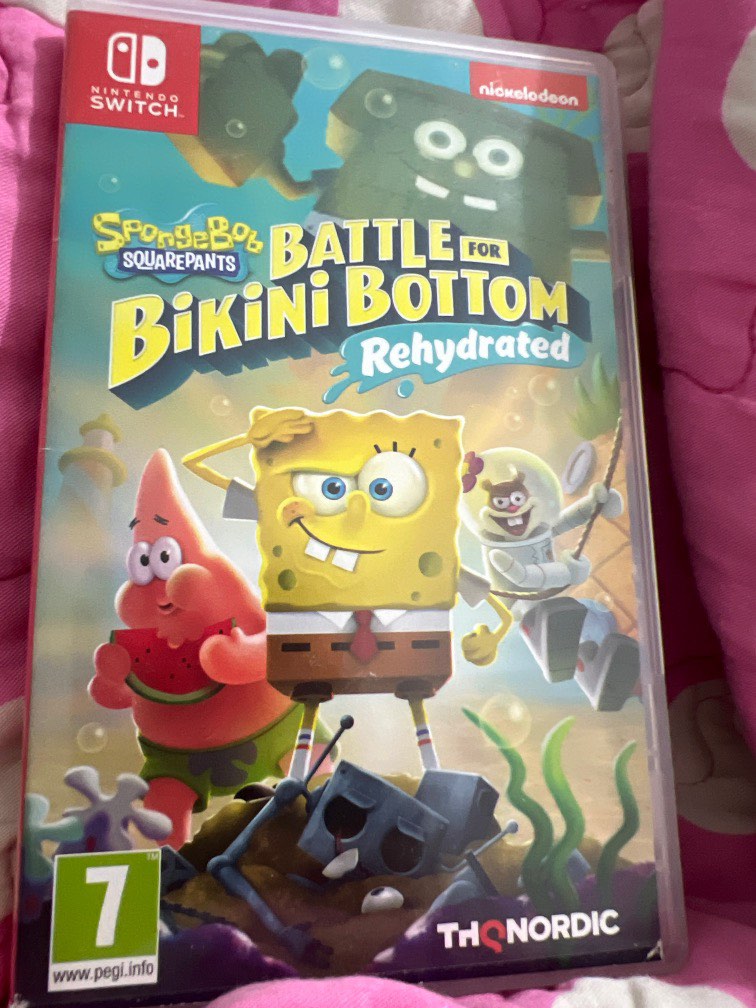 Spongbob Battle Bikini bottom, Video Gaming, Video Games, Nintendo on ...