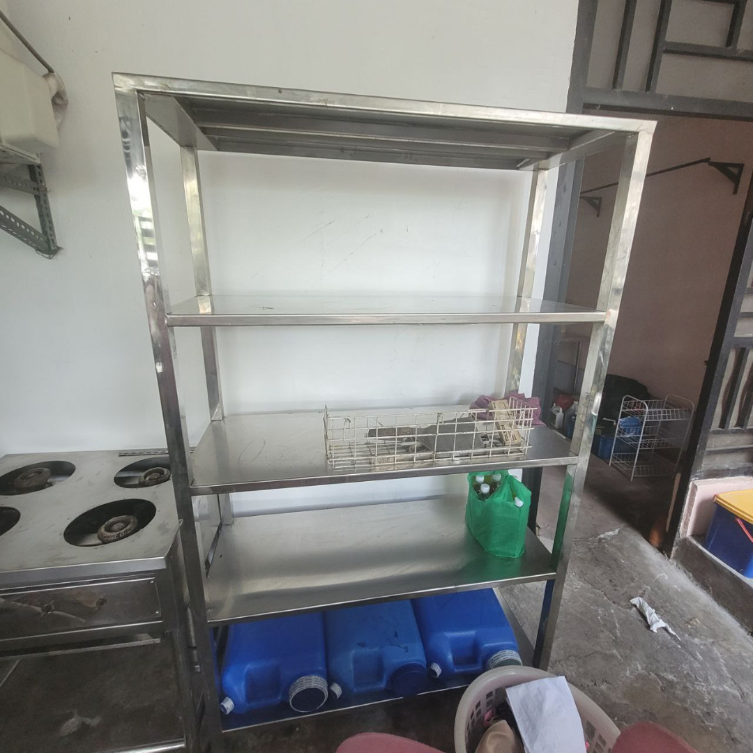 Stainless Steel Utility Rack 5 Layer on Carousell