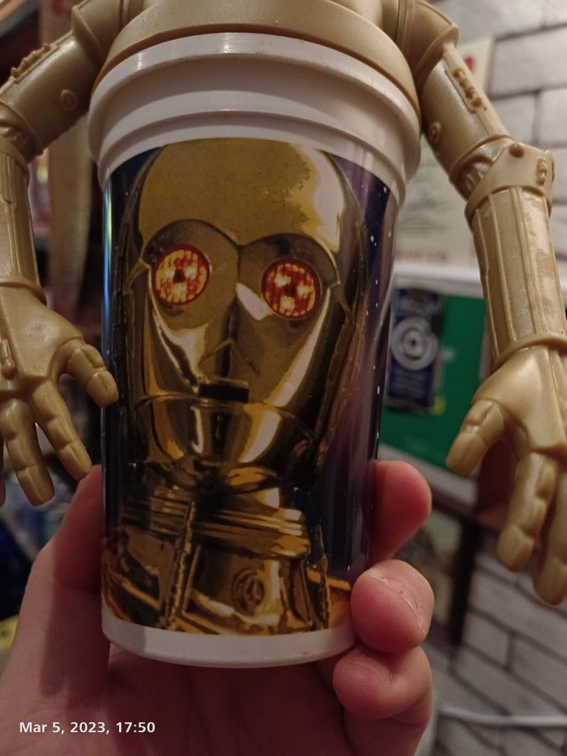 Star Wars C3PO KFC Pepsi Cup Figurine, Hobbies & Toys, Memorabilia ...