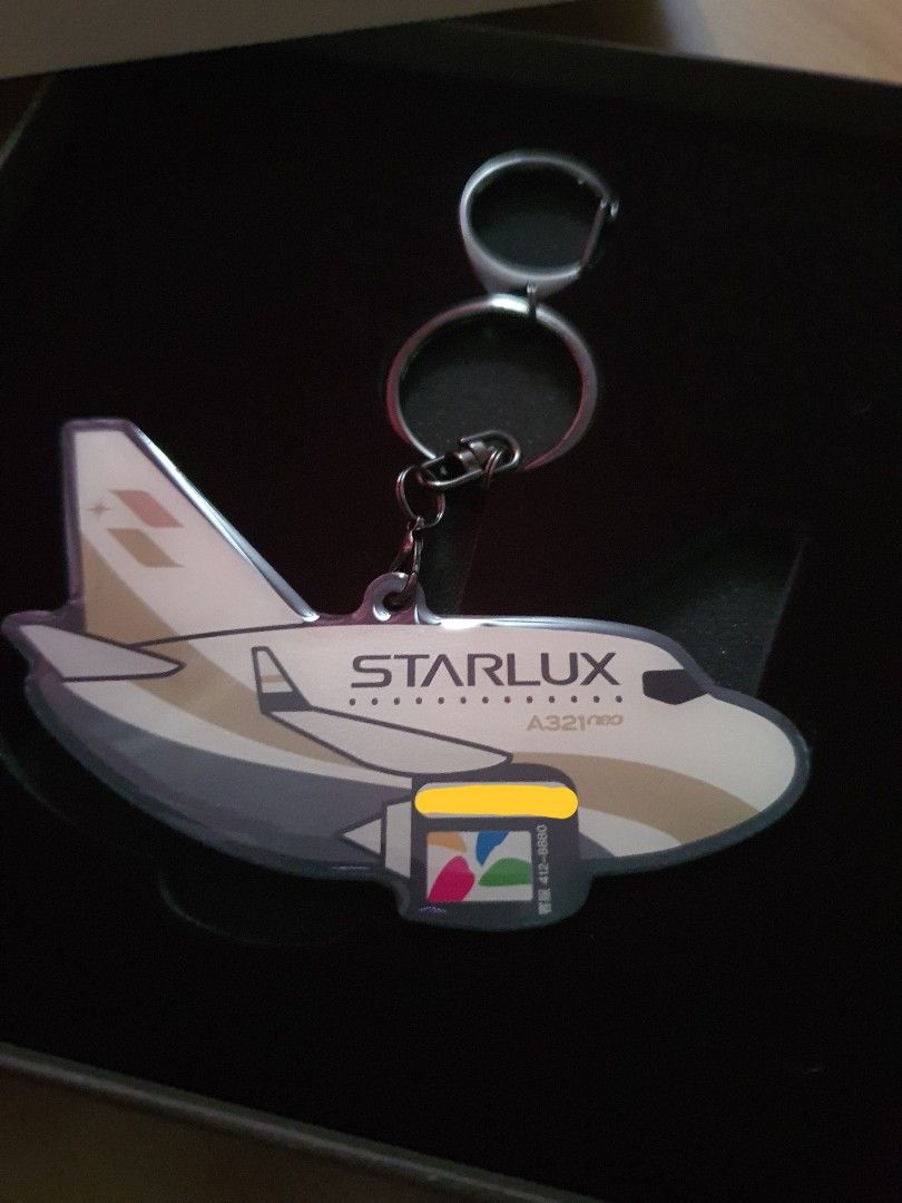 STARLUX A321 neo Aircraft Keychain EasyCard (Taiwan ezlink), Hobbies & Toys, Stationery & Craft ...