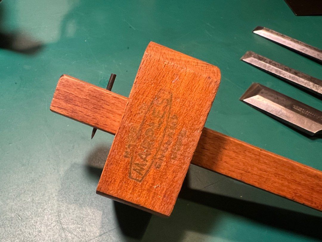 Starter kit:Marples Tri-square, chisels and marking gauge, Hobbies ...