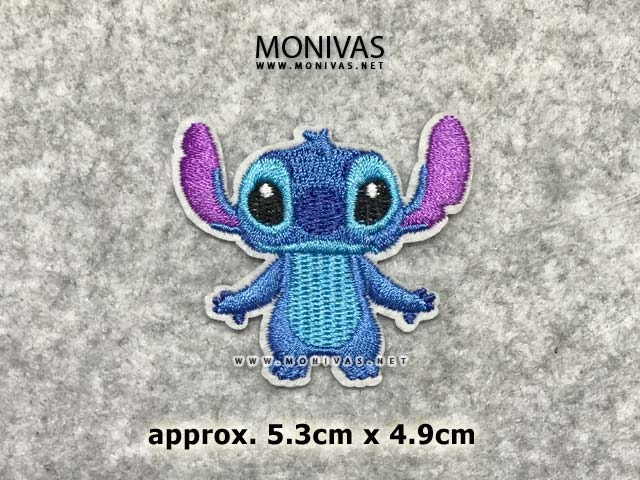 Stitch Iron On Patch DIY Disney Characters Embroidery Applique ...