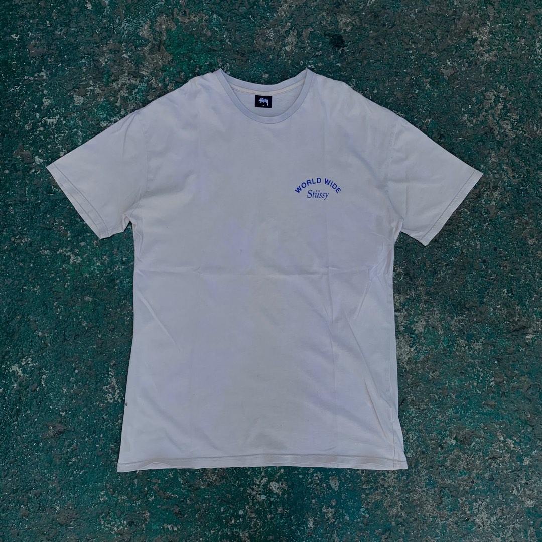 Stussy World Wide, Men's Fashion, Tops & Sets, Tshirts & Polo Shirts on ...