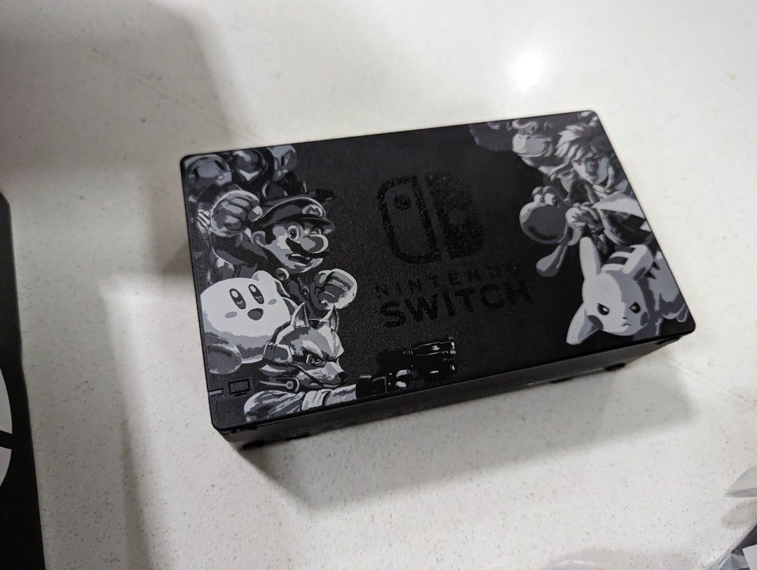 Super smash bros switch console rare limited edition, Video Gaming ...