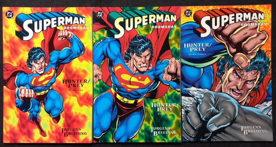 Superman: Doomsday - Hunter Prey 1-3 (1994) Complete Prestige Format ...
