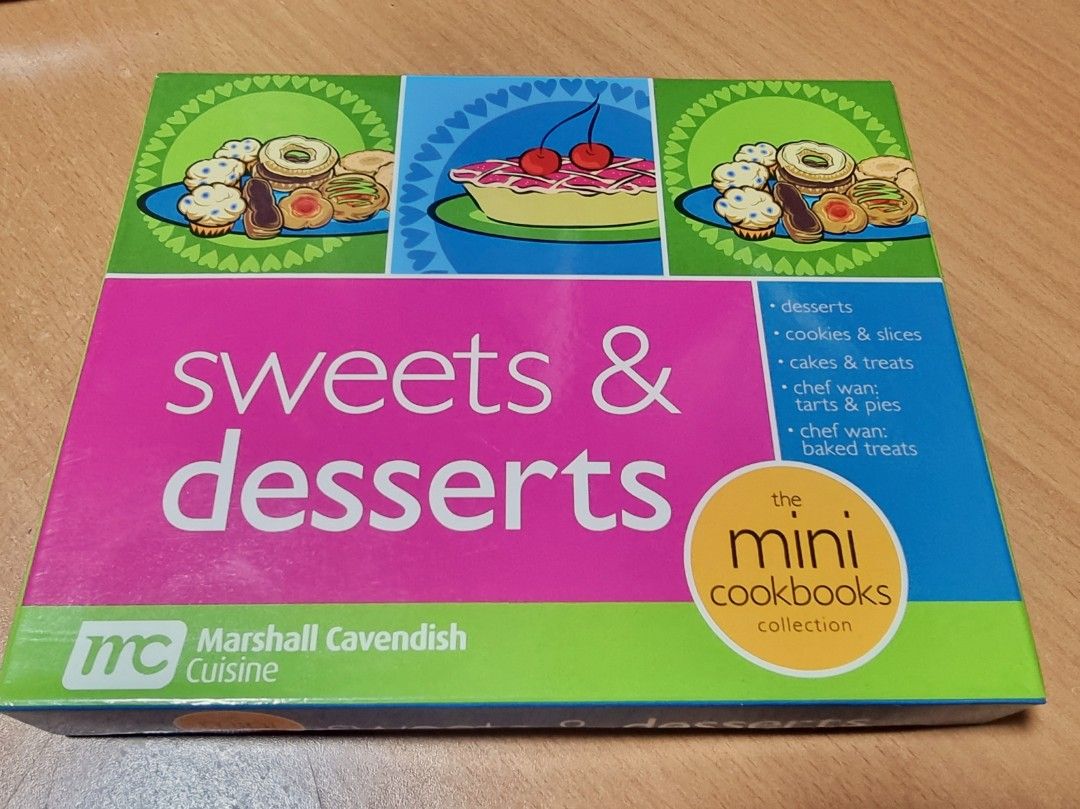 Sweets & Desserts - the mini cookbooks collection, Hobbies & Toys ...
