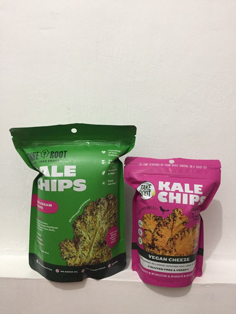 Take Root Kale Chips, Food & Drinks, Packaged & Instant Food on Carousell