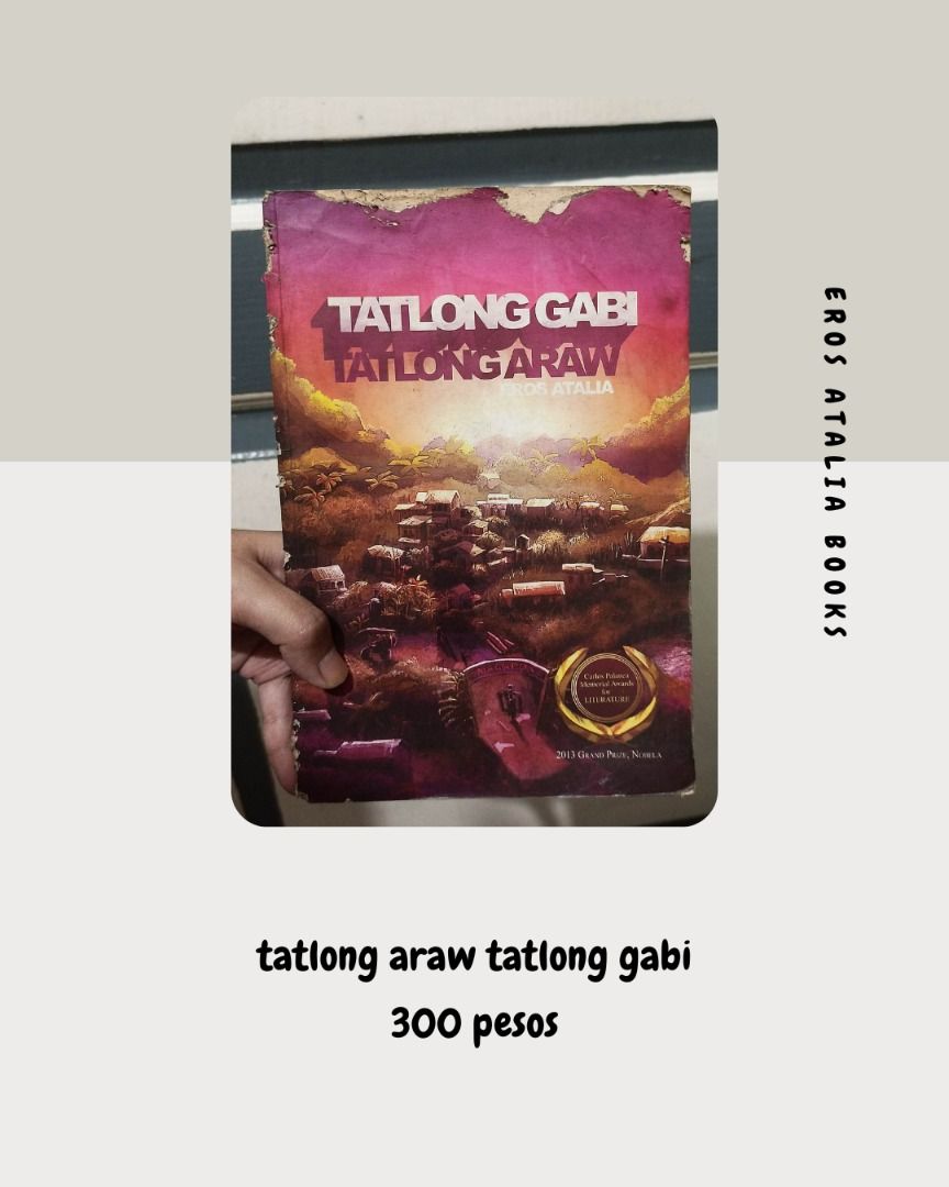 tatlong araw tatlong gabi ni Eros Atalia, Hobbies & Toys, Books ...