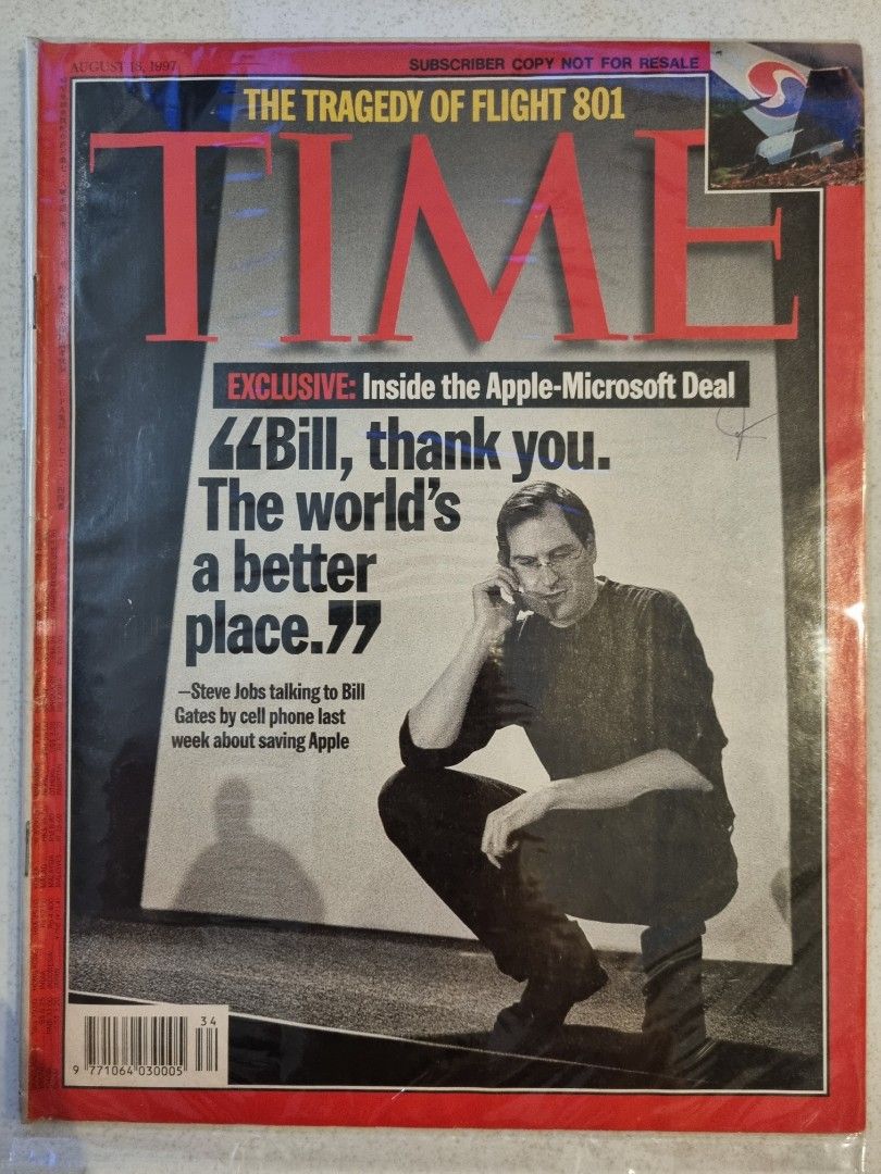 Time Magazine August 1997, Hobbies & Toys, Books & Magazines, Magazines ...