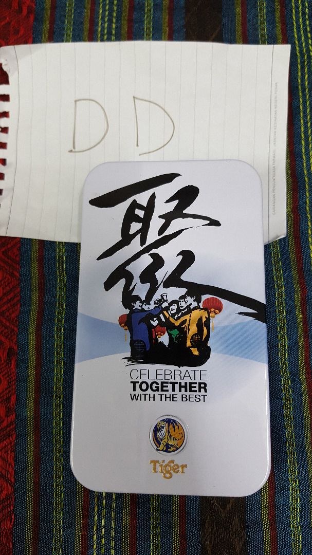 TIGER POKER CARD, Hobbies & Toys, Collectibles & Memorabilia, Vintage ...