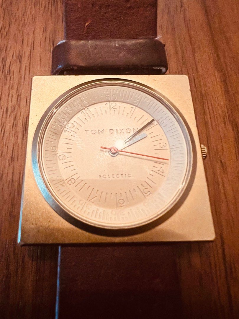 Tom Dixon Brass Block Watch, Luxury, Watches on Carousell