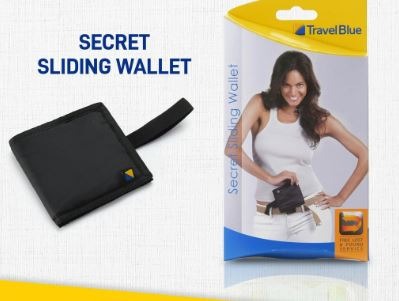Travel Blue Secret Sliding Wallet, Men's Fashion, Watches & Accessories ...
