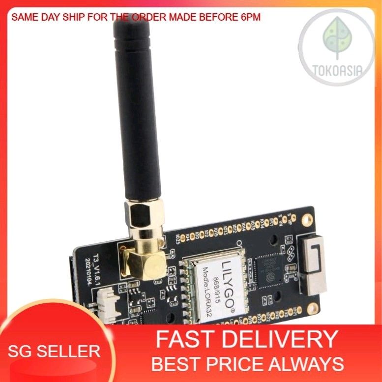 TTGO LoRa32 923 Mhz V2.1 V1.6.1 CH9102F ESP32 OLED 0.96 inch Bluetooth ...