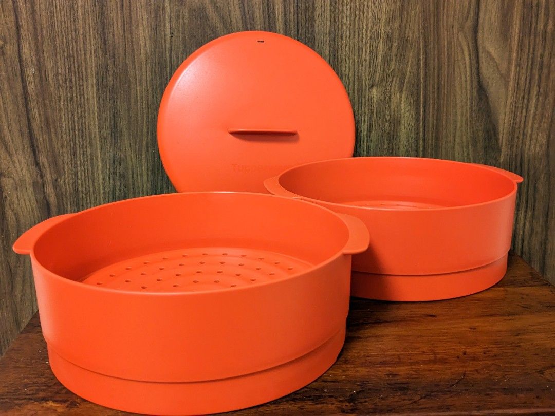 Tupperware 2-tier Steam It (Steamer), Furniture & Home Living ...