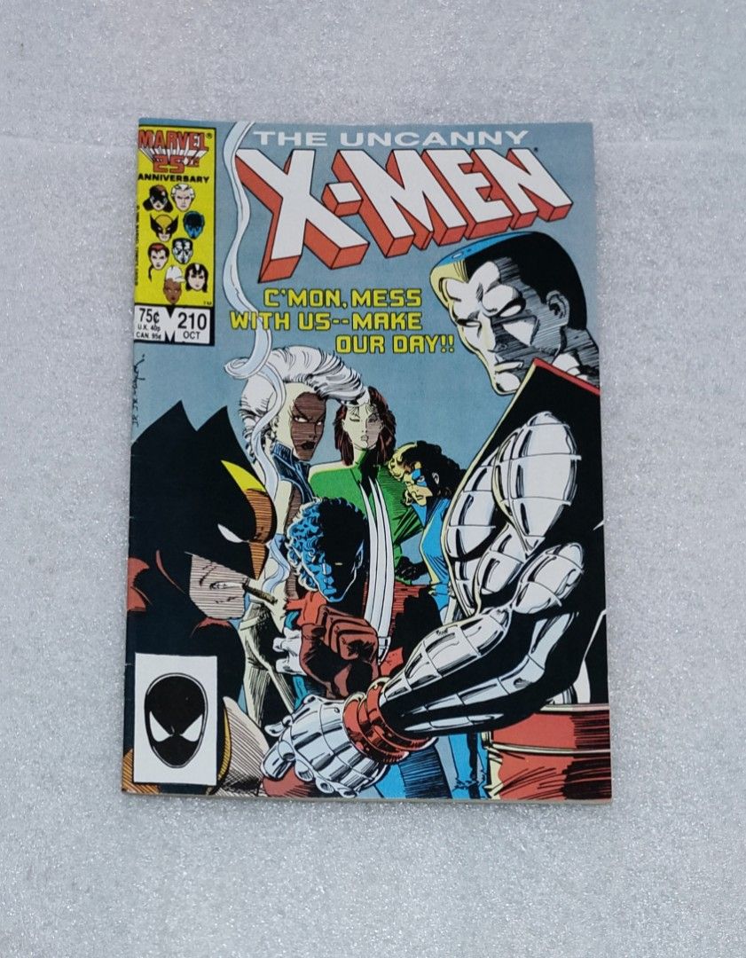Uncanny X-Men #210 (1986), Hobbies & Toys, Books & Magazines, Comics ...