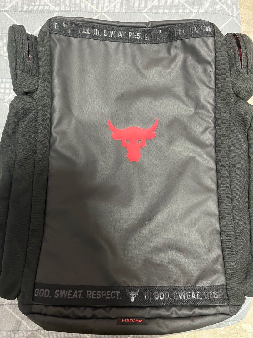 Under Armour Project Rock Backpack, Men's Fashion, Bags, Backpacks on ...