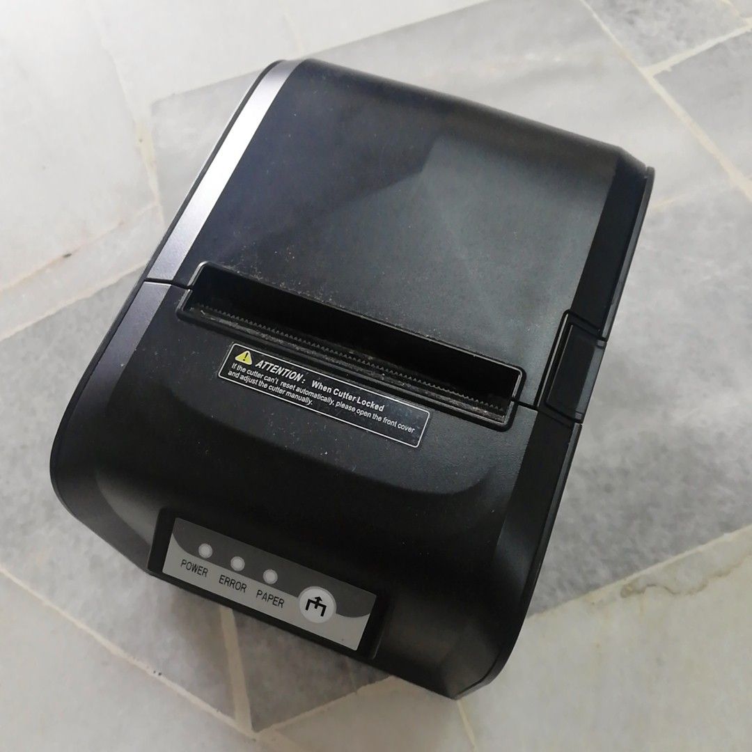 [USED] BIG POS THERMAL RECEIPT PRINTER MODEL BP-DE01, Computers & Tech, Printers, Scanners ...