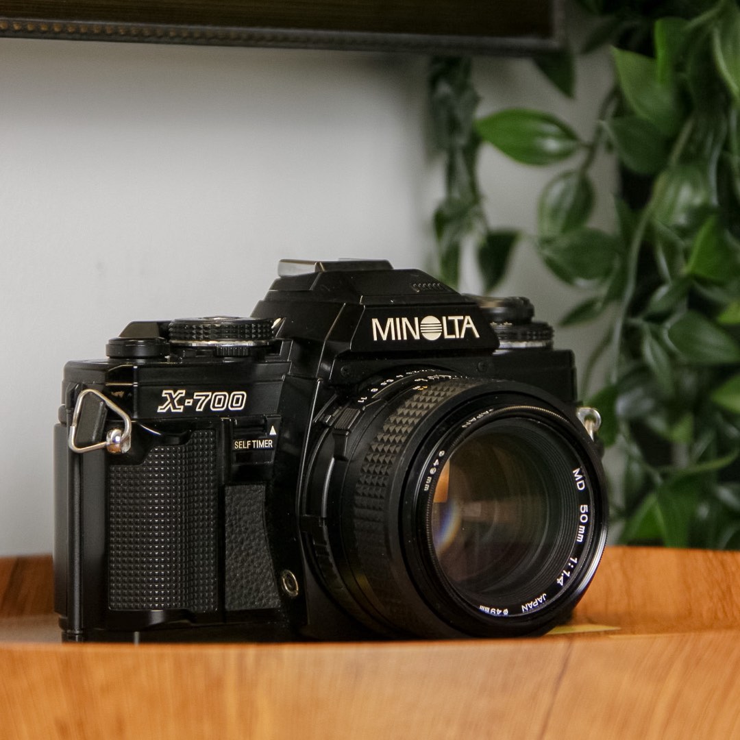 [V N-MINT] Minolta X-700 SLR 35mm film camera, Photography, Cameras on ...