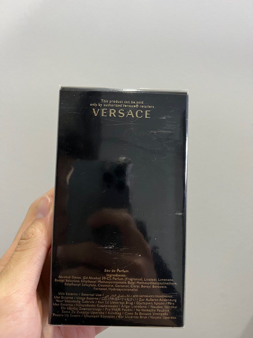 Versace oud noir EDP authentic 100ml, Beauty & Personal Care, Fragrance ...