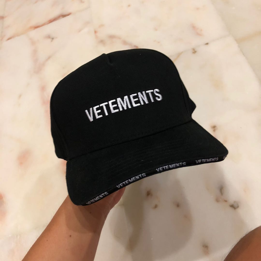 Vetements Cap, Men's Fashion, Watches & Accessories, Caps & Hats on ...