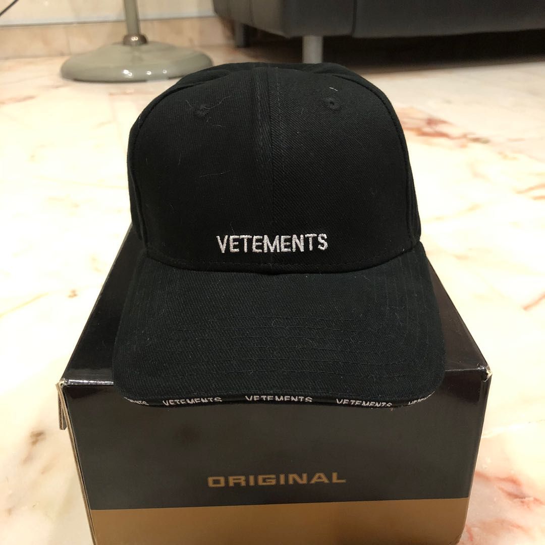 Vetements Cap, Men's Fashion, Watches & Accessories, Caps & Hats on ...