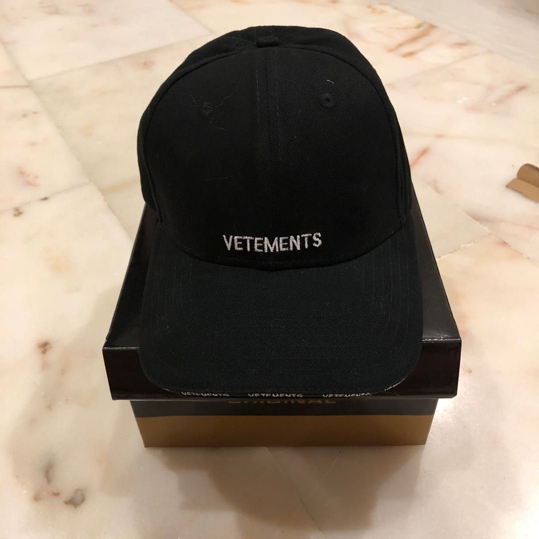 Vetements Cap, Men's Fashion, Watches & Accessories, Caps & Hats on ...