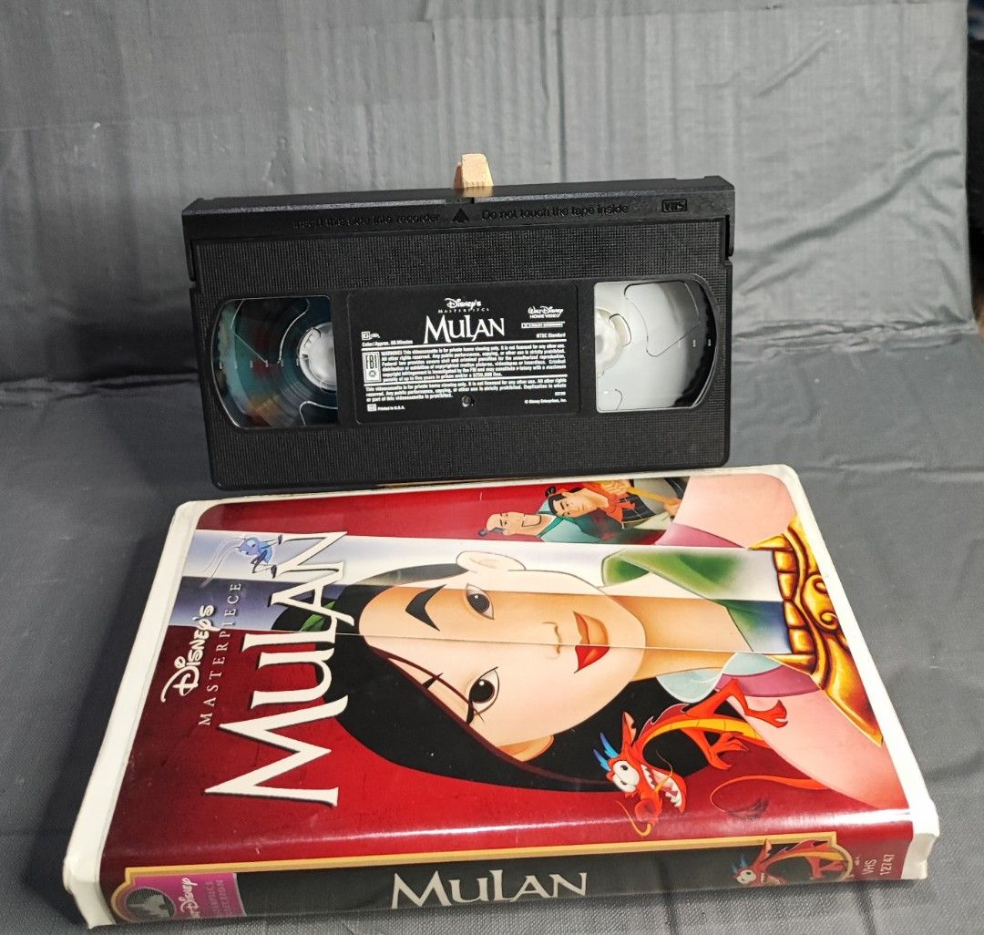 VHS Tapes Disney Mulan, Hobbies & Toys, Memorabilia & Collectibles, Vintage Collectibles on ...