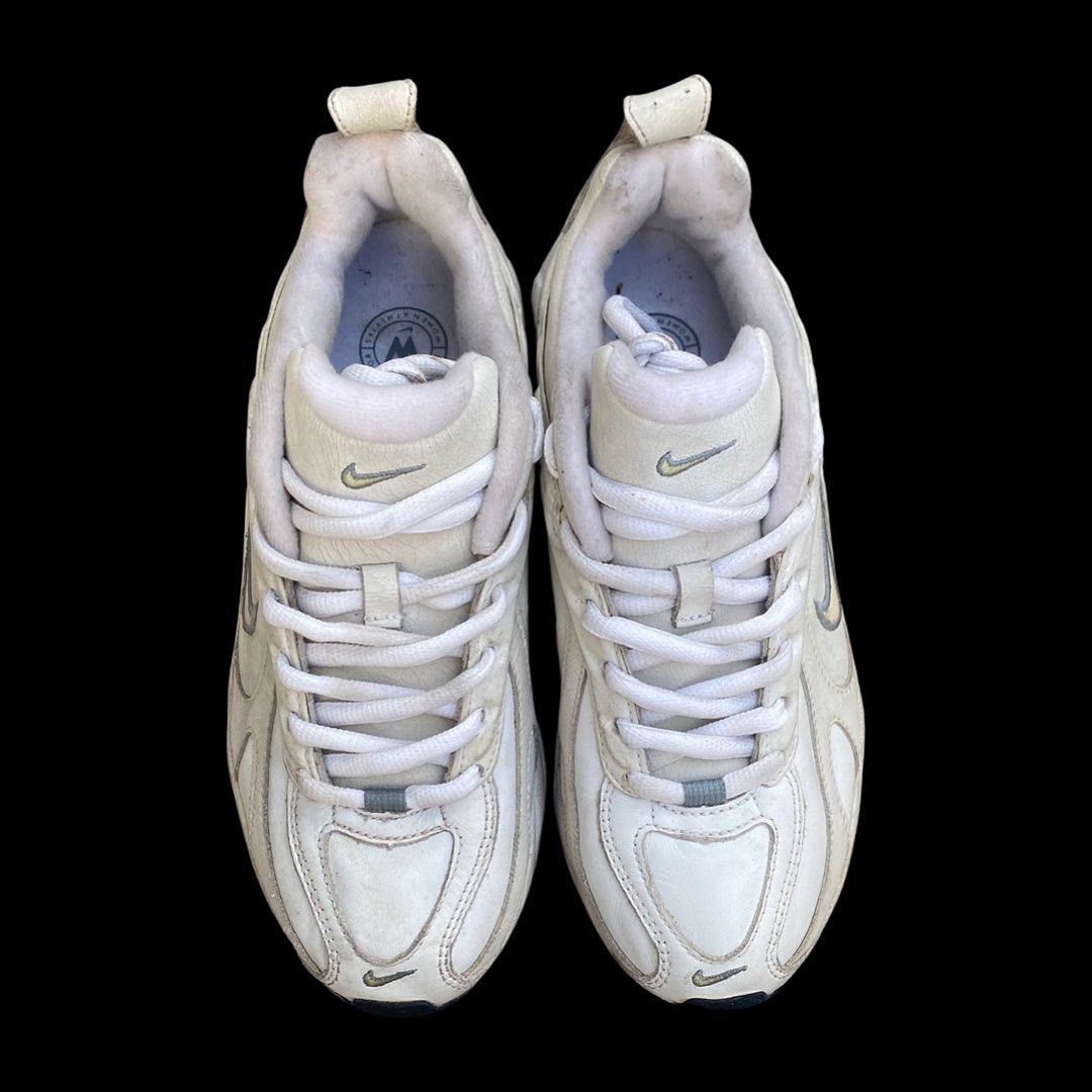 Vintage 2000 Nike Xccelerator Triple White, Fesyen Pria, Sepatu ...