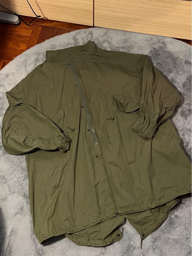 VINTAGE M65 long jecket, 男裝, 外套及戶外衣服 - Carousell