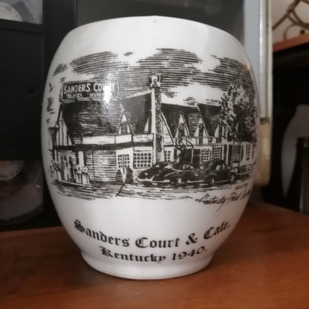 Vintage Sanders Court & Cafe 1940 Ceramic KFC Mug special edition ...
