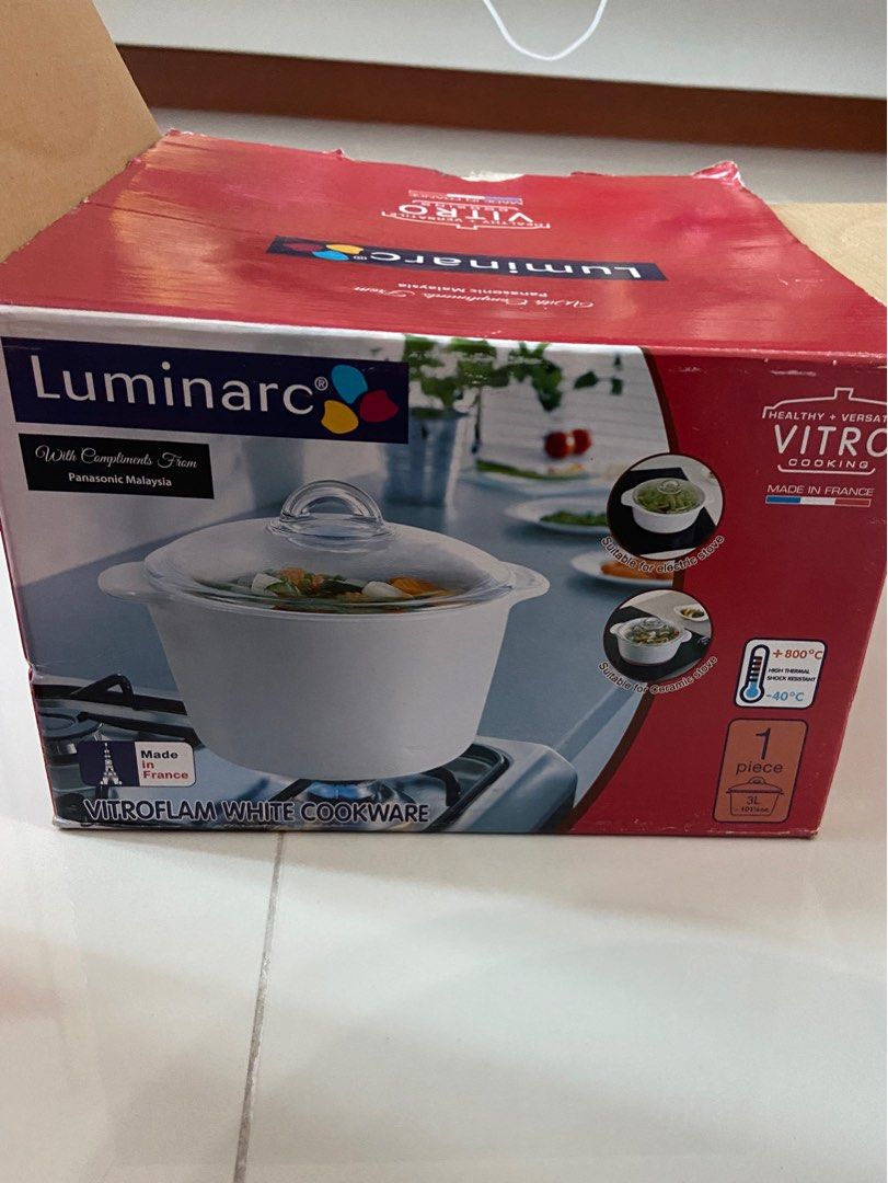 Vitroflam White Cookware, Furniture & Home Living, Kitchenware ...