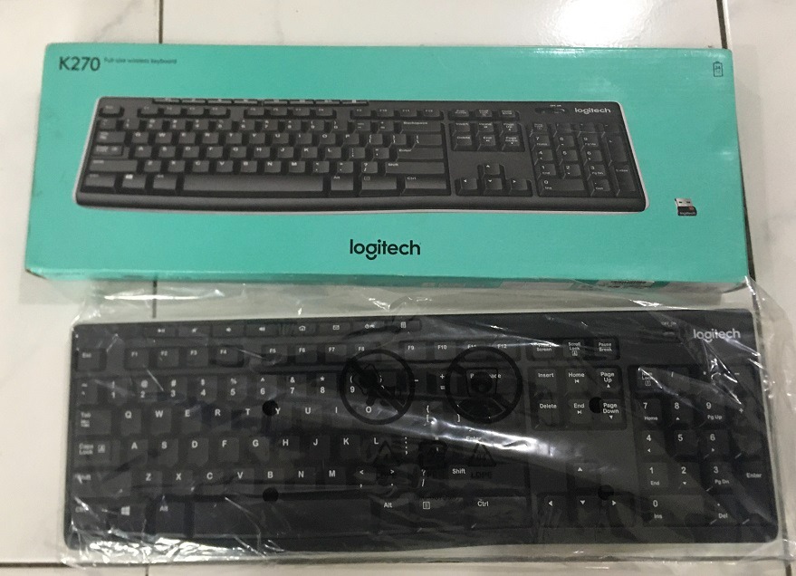 Wireless Logitech K270 keyboard, Computers & Tech, Parts & Accessories, Computer Keyboard on ...