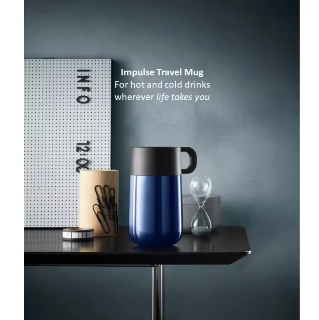 WMF Impulse Travel Mug, 0.3L, Midnight Blue, TV & Home Appliances ...